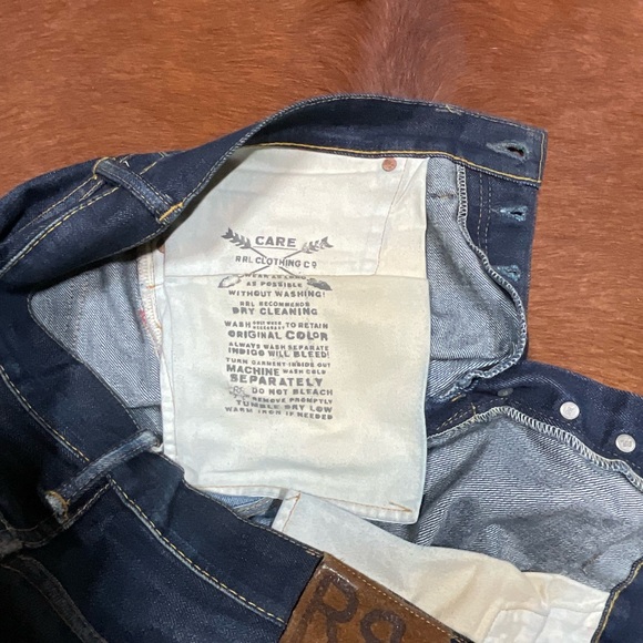 Ralph Lauren Double RL | Jeans | Vintage Double Rrl Ralph Lauren Made In Usa Japanese Selvage ...